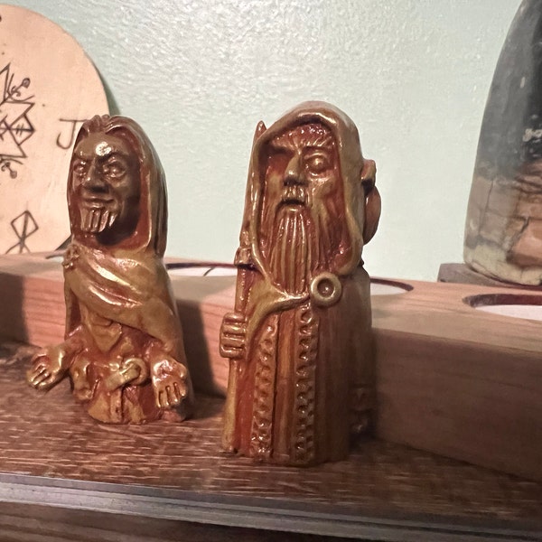 Matching Set: Viking Prow (coiled Serpent) & Viking Prow 2 (drakkar ...