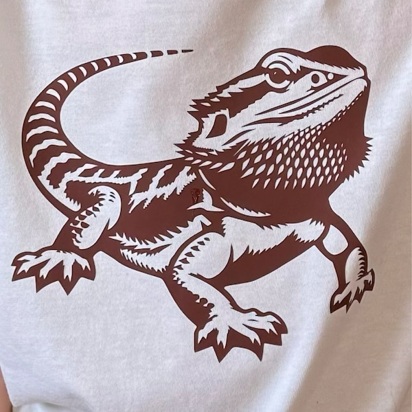 Bearded Dragon Design | Svg Png Dxf Eps Pdf | Vector Graphic Cut File ...