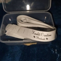 20*60mm White Organic Cotton Foldover Labels - Custom Clothing Labels ...