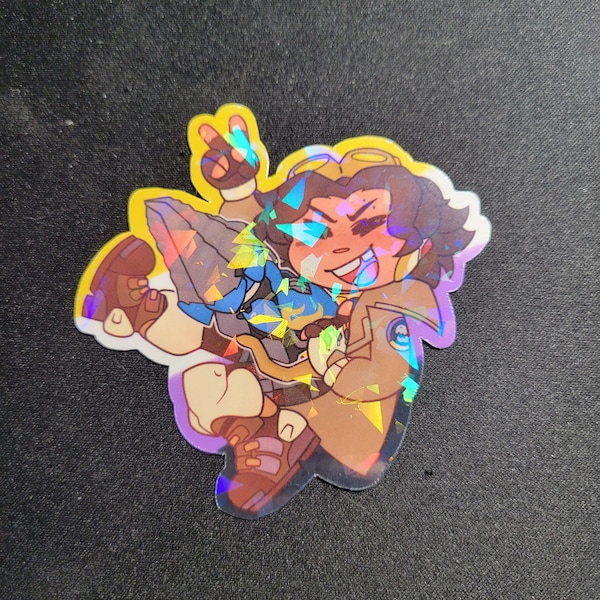 Venture OW - 2.8x3 Holographic Vinyl Overwatch Sticker - Etsy