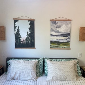 Custom Size Canvas Wall Hanging Cover Electrical Panel / | Etsy