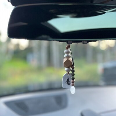 Clay Car Diffuser/ Lava Stone Diffuser/ Essential Oil Diffuser/ Car Air ...