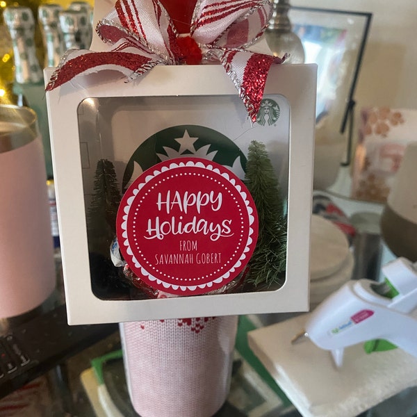 Personalized Christmas Gift Sticker | Labels Available in 3 Colors ...