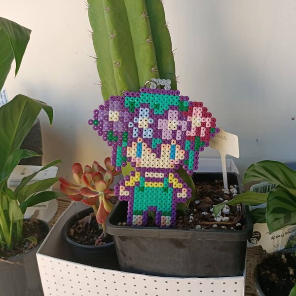 Omori (DREAM / HEADSPACE) Characters From Perler Beads, Perler Videogames, Aubrey, Kel, Hero ...