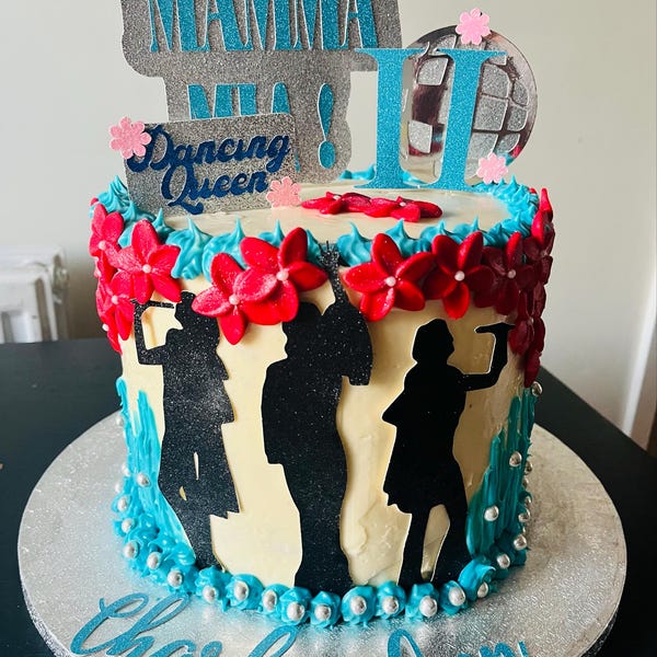 Mamma Mia Cake Topper | Custom Cake Topper | Birthday Cake Topper ...