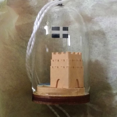 Miniature Gazing Hare & Heart Hanging Glass Dome Decoration - Etsy