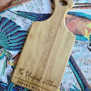 Personalised Custom Engraved Wooden Serving Board Cheese Board Serving ...