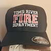 Free Personalization, Custom Fire Department Embroidered Hat, Fire Dept ...