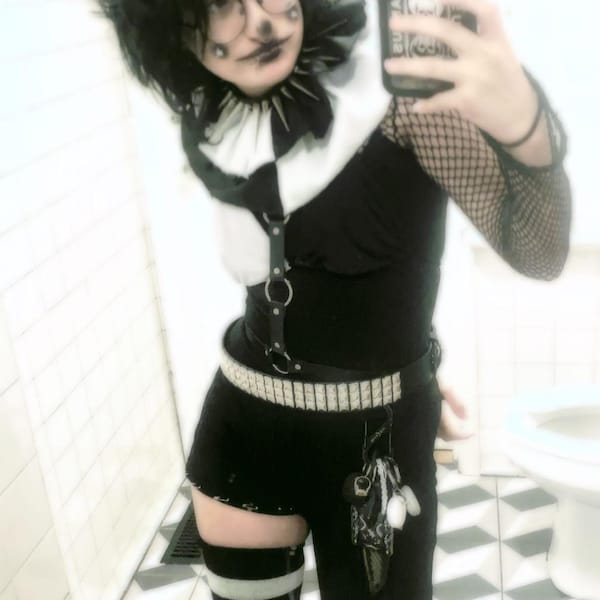 Midnight Moon Tulle Neck Collar, Neck Ruff, Neck Ruffle, Galaxy Lace ...