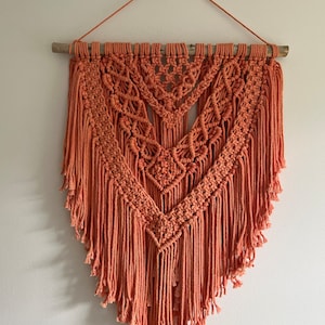 Large Macrame Pattern PDF With Photos, Beginner Macrame Wall Hanging ...
