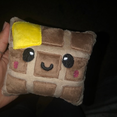 Waffle Stuffed Toy Waffle Plush Super Cute Kawaii Toy Breakfast Toy ...