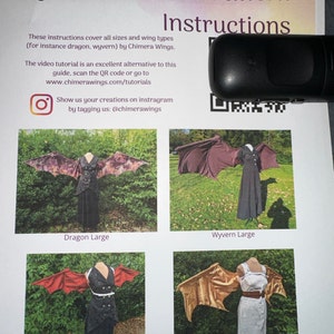 Articulating Wing Frame Large Upward 240cm/7'10 Lightweight for Cosplay ...