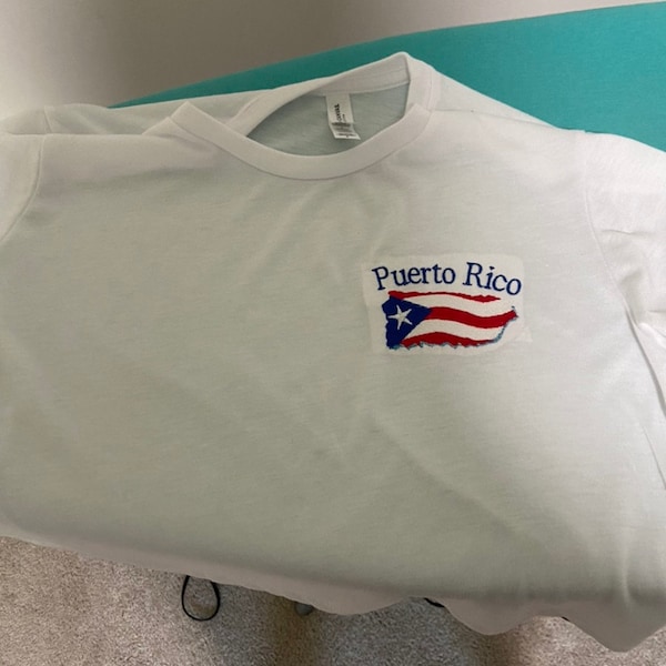 Puerto Rico Flag Machine Embroidery Design, Embroidery Designs, Machine ...
