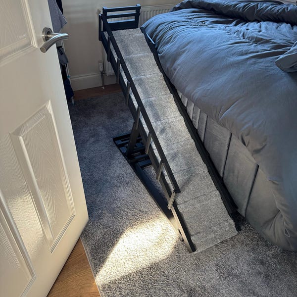 Pet Ramp With Foldable Rails | 4 Height Levels | Adjustable | Steps - Etsy