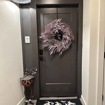 Spring Pink Flower Door Basket,easter Home Decor,mothers Day Gift ...