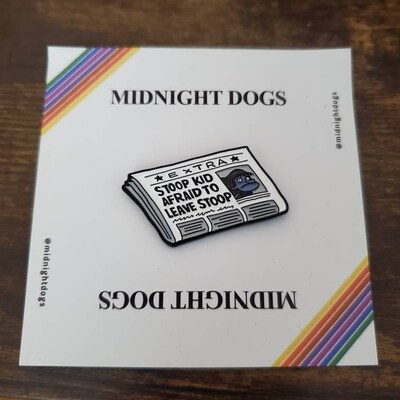 Stoop Kid Enamel Pin - Etsy