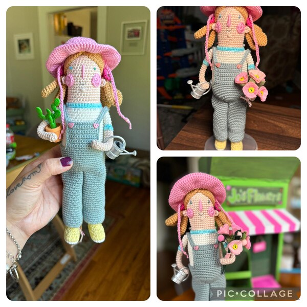 Crochet Pattern - Janice the School Teacher (PDF File) - Etsy
