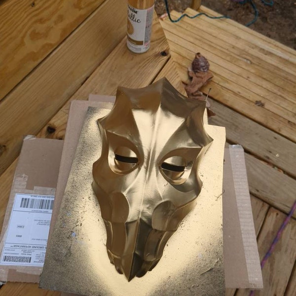 Dukaan Mask From Skyrim - Embrace the Spirit of the Dragon Priest! - Etsy
