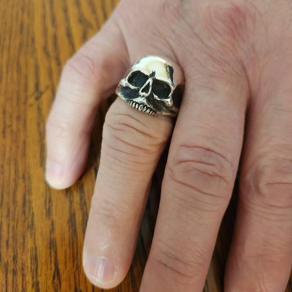 Claw Ring, Sterling Silver Claw Ring, Velociraptor Big Claw, Spiked ...