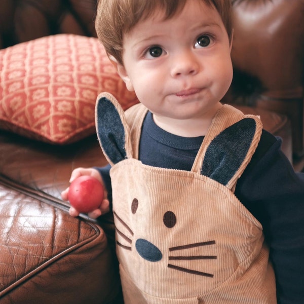 Easter Bunny Rabbit Dungaree Overalls for Children. - Etsy