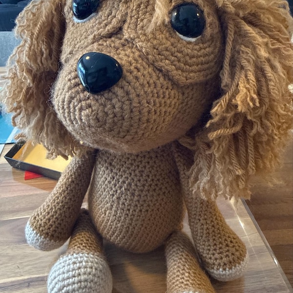 Realistic Cavalier King Charles Spaniel Amigurumi Pattern • Crochet Dog ...