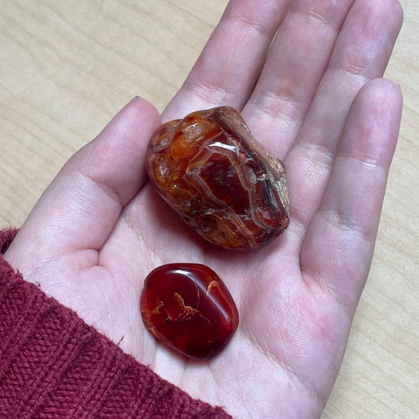 Carnelian Tube Agate Slab - SW Washington - Badger Slab - Etsy