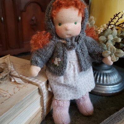 Mini Waldorf Doll 7 Pocket Soft Doll for Girls - Etsy