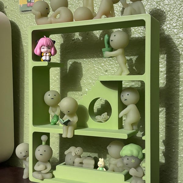 Smiski House Display Shelf Desk Organizer Fireplace Edition - Etsy