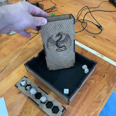 Dragon Dice Tower 3D Print Digital File Stl - Etsy