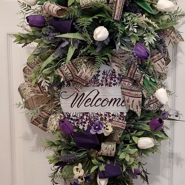 Fall Front Porch Leaner, Fall Decor, Cheetah Door Hanger, Fall Welcome ...