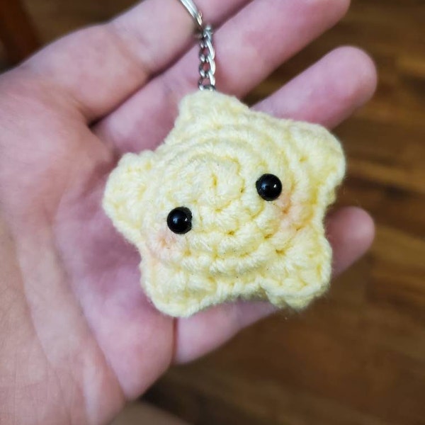 Kawaii Star Crocheted Keychain, Amigurumi , Cute Bag Charm, Accessories ...