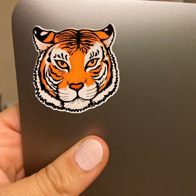 Tiger Sticker - Etsy