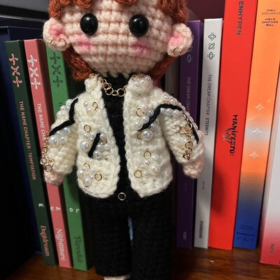 TXT Beomgyu Crochet Doll - Etsy