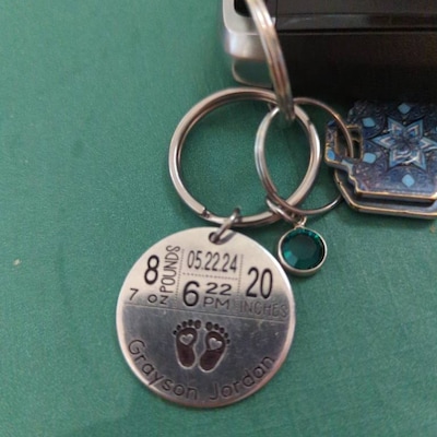 First Time Mom Keychain New Mom Keychain New Mother Keychain Baby ...