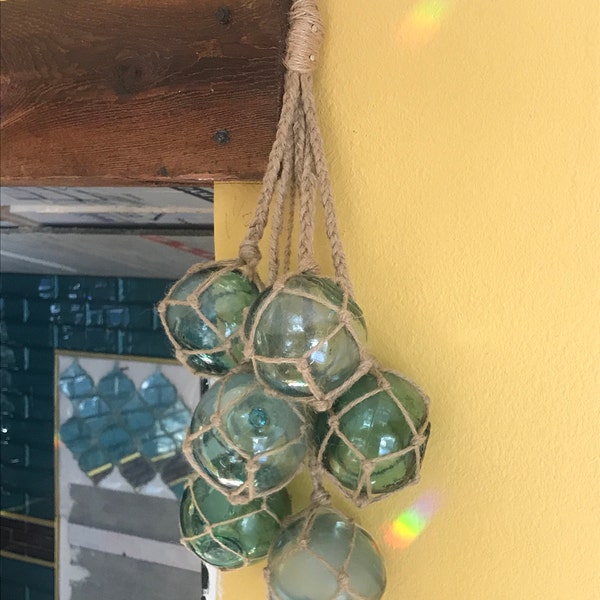 Six Different Colored Authentic Japanese Glass Floats, Alaska Beach ...
