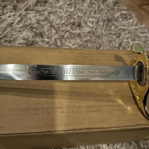 Marine Corps NCO Sword (replica) - Etsy