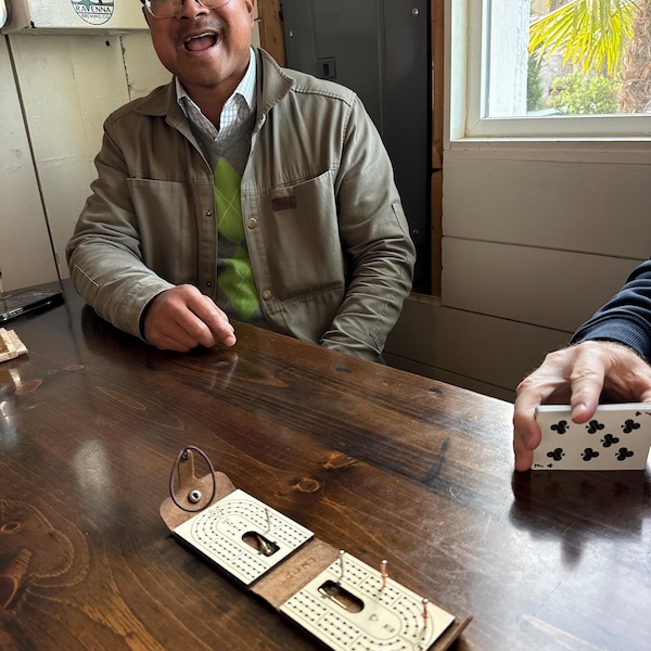 KNODY Original Ultimate Leather | Wrap Around | Travel Cribbage Board ...