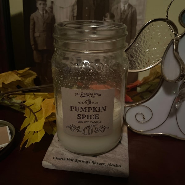 Fall Candle / Pure Soy / Autumn Candle / Fall Decor / Container Candle ...