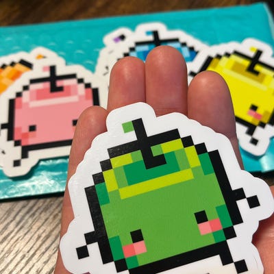 Visit Stardew Valley Sticker Stardew Valley Stardew Gamer Girl Sticker ...