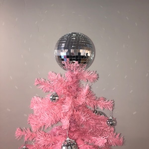Disco Ball Christmas Tree Topper - Etsy
