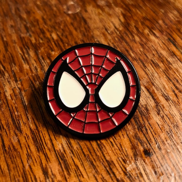 Spiderman Emblem Logo Lapel Pin Hat Pin - Etsy Canada