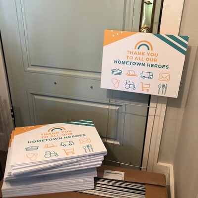 48 Custom Yard Signs FAST - Etsy