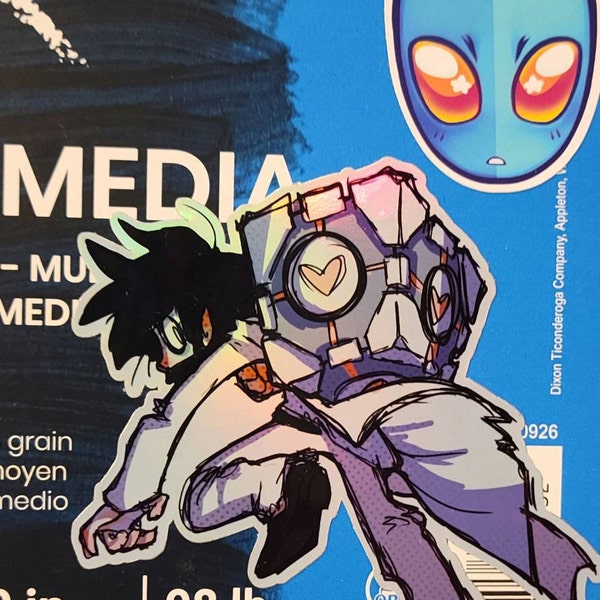 Doug Rattmann and Companion Cube Portal 2 Holographic and Vinyl ...