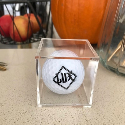 Personalized Custom Golf Ball in Display Box - Etsy