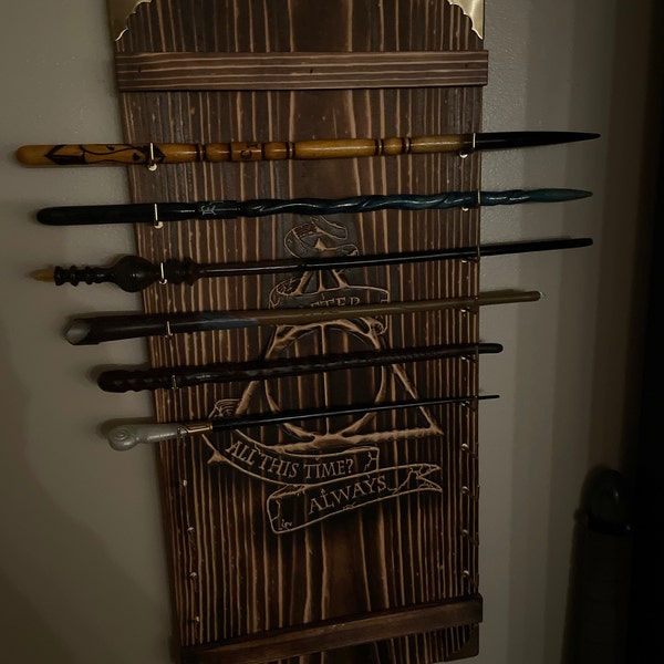 Wand Display Rack for Wizards and Witches - Etsy