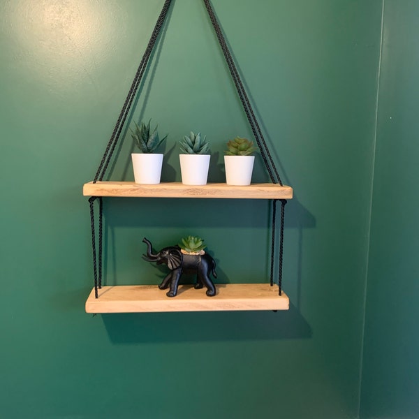 Rustic Rope Shelving - Etsy
