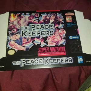 Clay Fighter NTSC Super Nintendo SNES En Reproduction Box and Inner ...