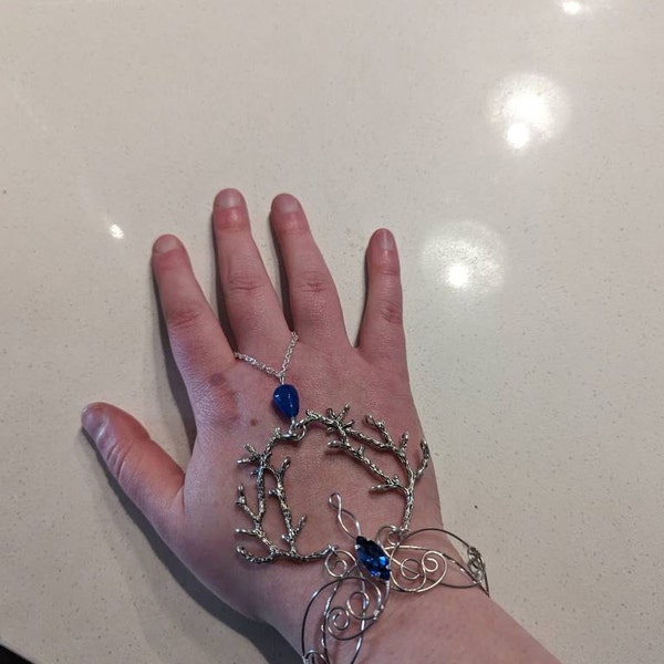 Elven Bracelet | Elven Jewelry Ring Bracelet | Bracelet Leaf Bracelet ...