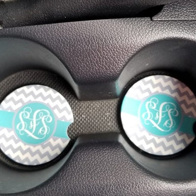 Car Coaster Monogrammedpersonalized Car Coastermonogram Car - Etsy