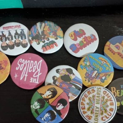 70's 80's Classic Rock Band 70's 80's Hard Rock Music Pinback Buttons ...